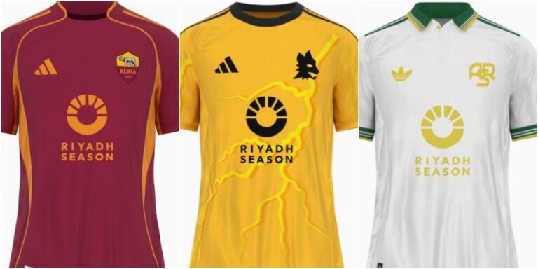 Maglie Roma 2025/2026: svelate le date dei nuovi kit Adidas ...